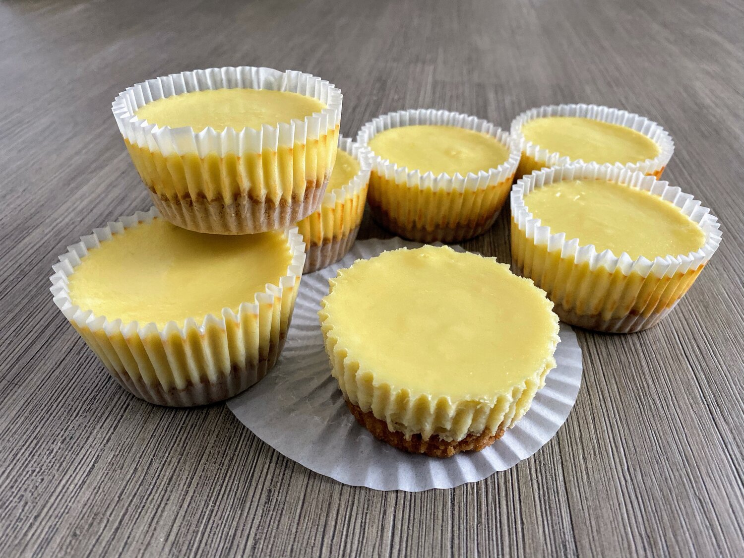 Durian Mini Cheesecakes - Whiskful